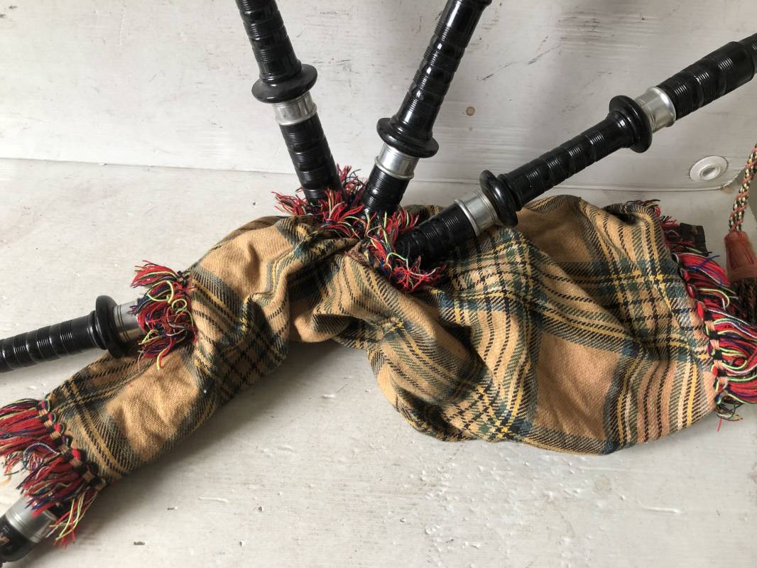 Ecosse Cornemuse Great Highland Bagpipe - Ventes d'antiquités ...